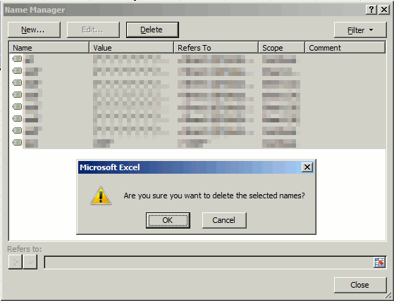 How To Unhide Or Delete Name Ranges In Excel Excel Help HQ